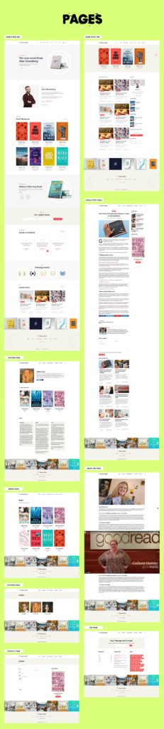 Best WordPress Theme For Book Author - RS WP THEMES